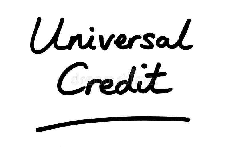 Universal Credit stock illustration. Illustration of benefit - 217898484