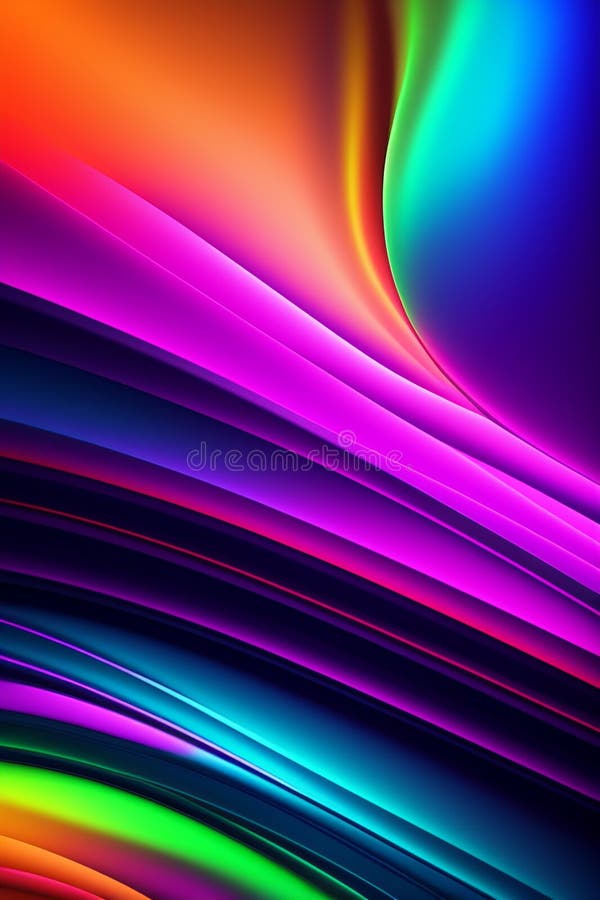 A Universal Design Elements in Colorful Frame. Ai Generated. Stock ...