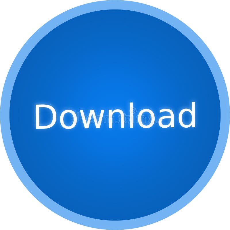 Download Button for Web Blue Color Stock Image - Illustration of label ...