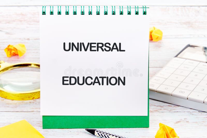 Universal Education Theme Explored through Notebook Displays and ...