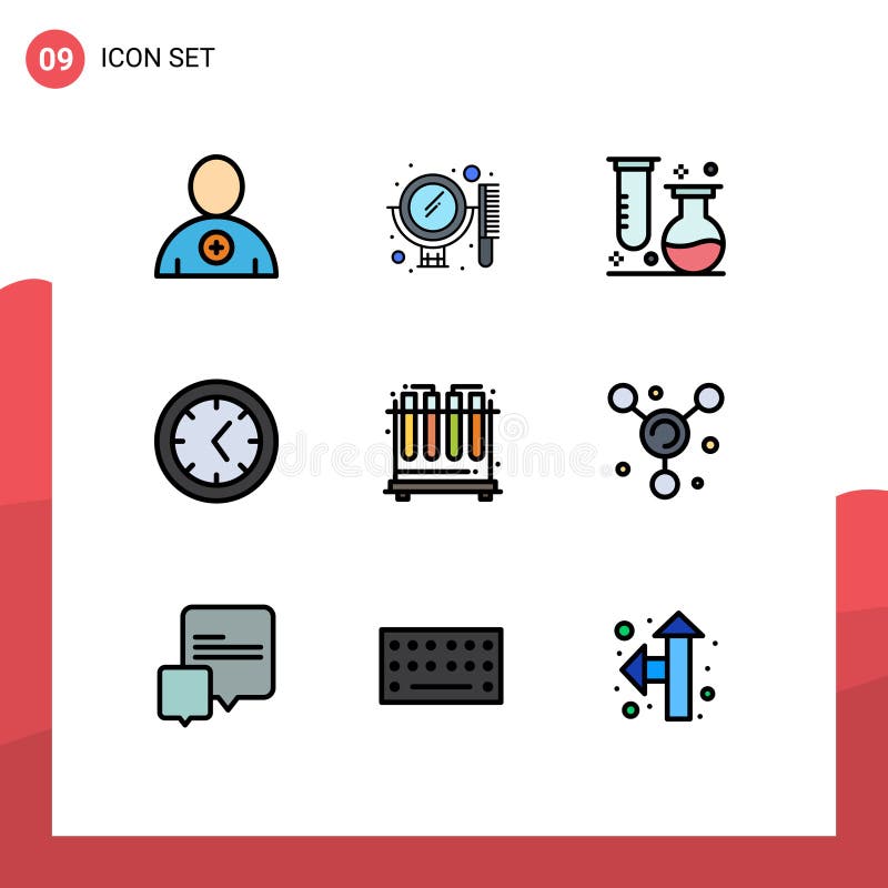 Chemistry Tools Hand Drawn Set Stock Vector - Illustration of beaker ...