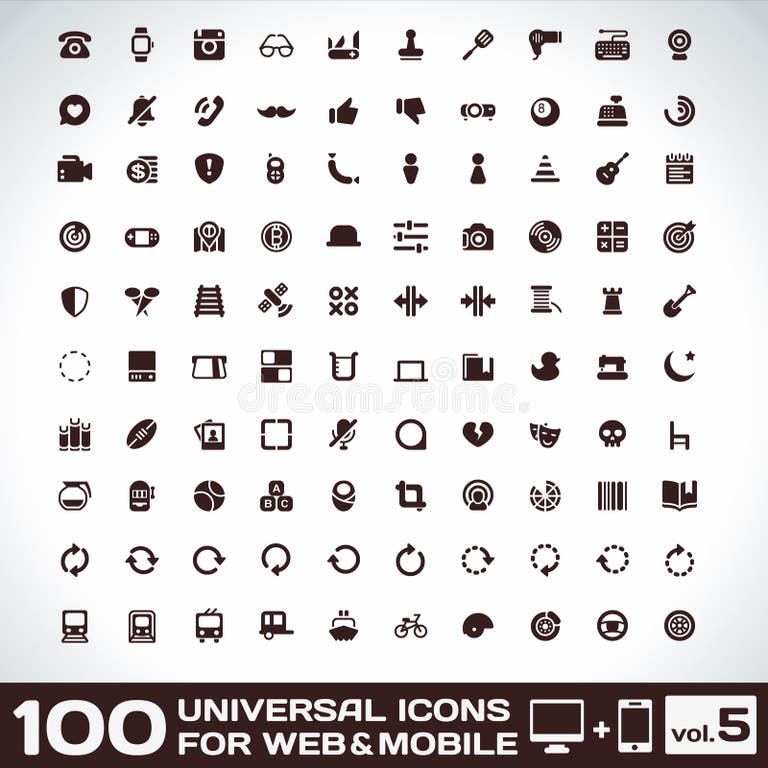 Universal Pictograms Stock Illustrations – 1,944 Universal Pictograms ...