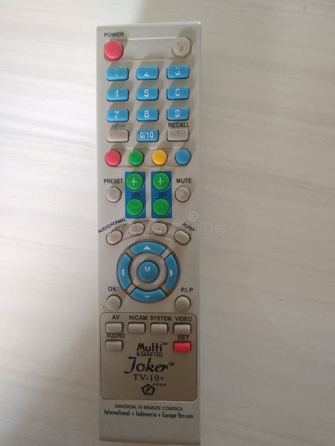 Universal Led Television Remote that Can Be Used in Any Brand Editorial ...