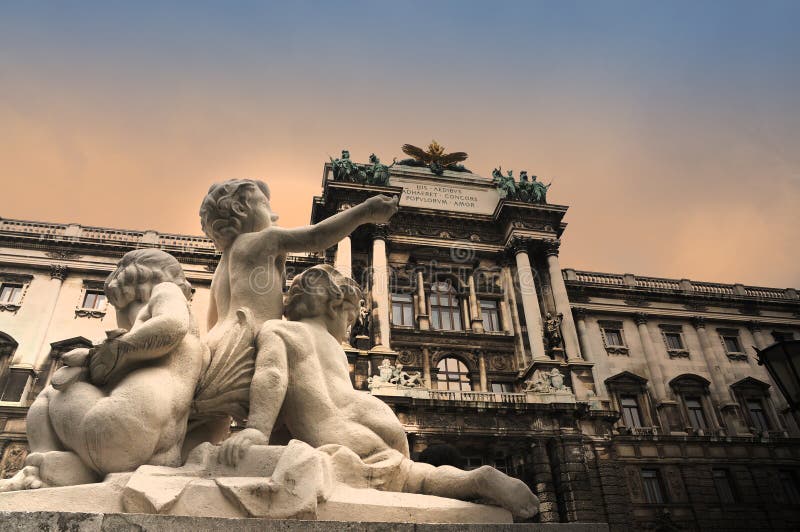 Universal library stock photo. Image of palace, sculptures - 21004548