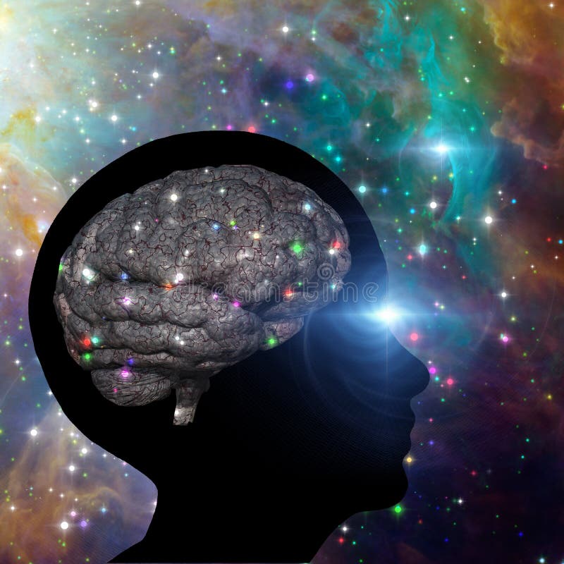 Universal Mind stock illustration. Illustration of analysis - 44338045