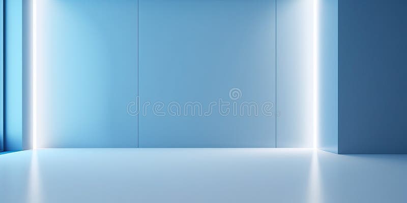 Universal Minimalistic Blue Background for Presentation. a Light Blue ...
