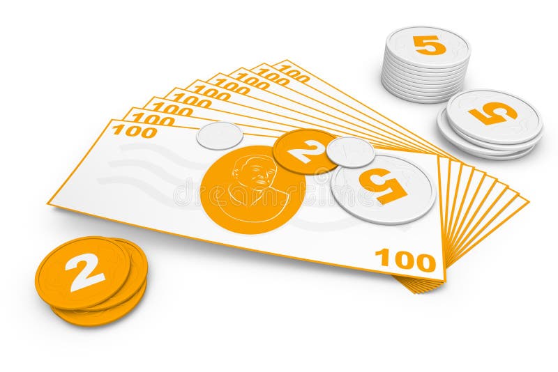 Universal money. stock illustration. Illustration of trade - 12022385