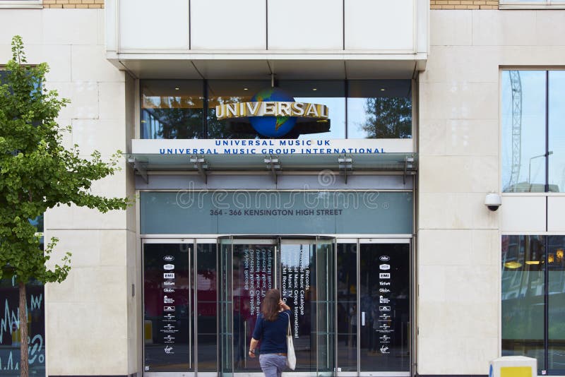 Universal Music-Hauptsitze in Berlin Redaktionelles Stockfoto - Bild ...
