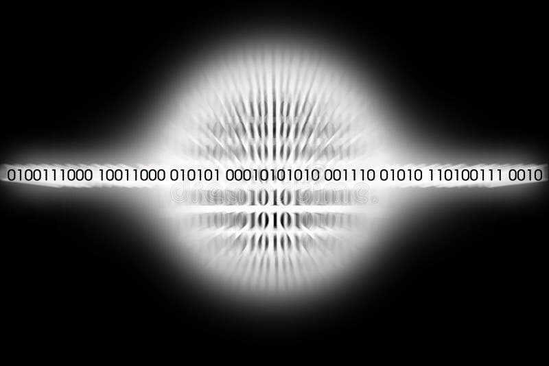 Universal Networking (Binary Code) Stock Illustration - Illustration of ...