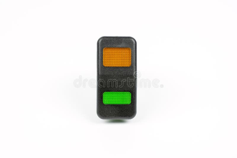 Universal on / Off Switch Black on White Background Stock Image - Image ...