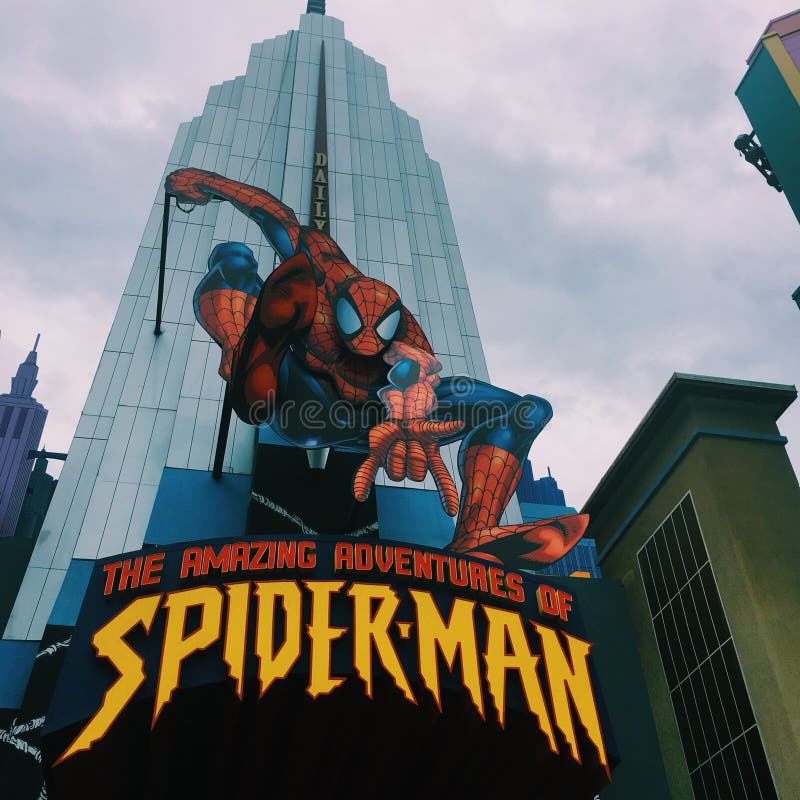 Adventures of Spider-man editorial stock photo. Image of adventures ...