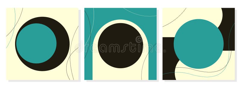 Universal Poster Templates, Bright Modern, Empty Space for Inscription ...