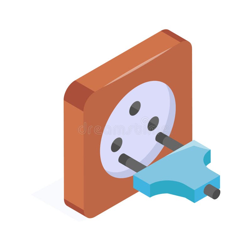 Universal Power Plug for Connecting Devices To Electrical Outlets Stock ...