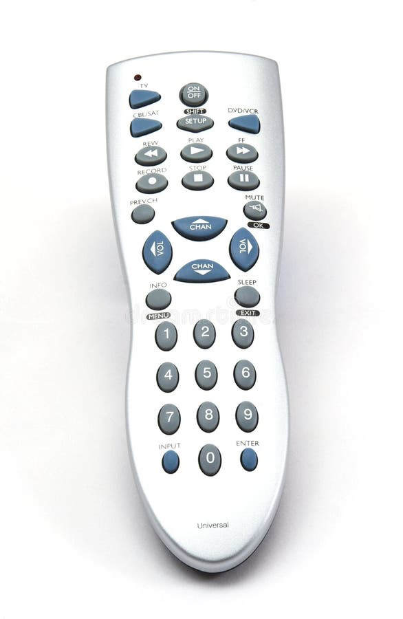 Universal Remote stock image. Image of television, change - 2551425