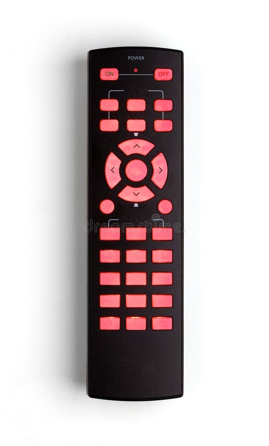 Universal remote control stock image. Image of multi - 19792623