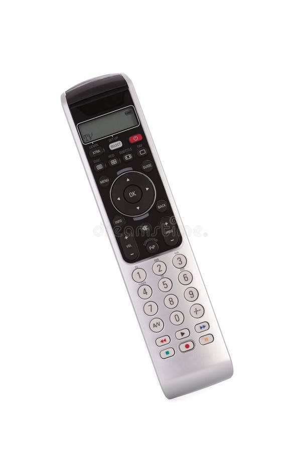 Universal remote control. stock photo. Image of choice - 8358990