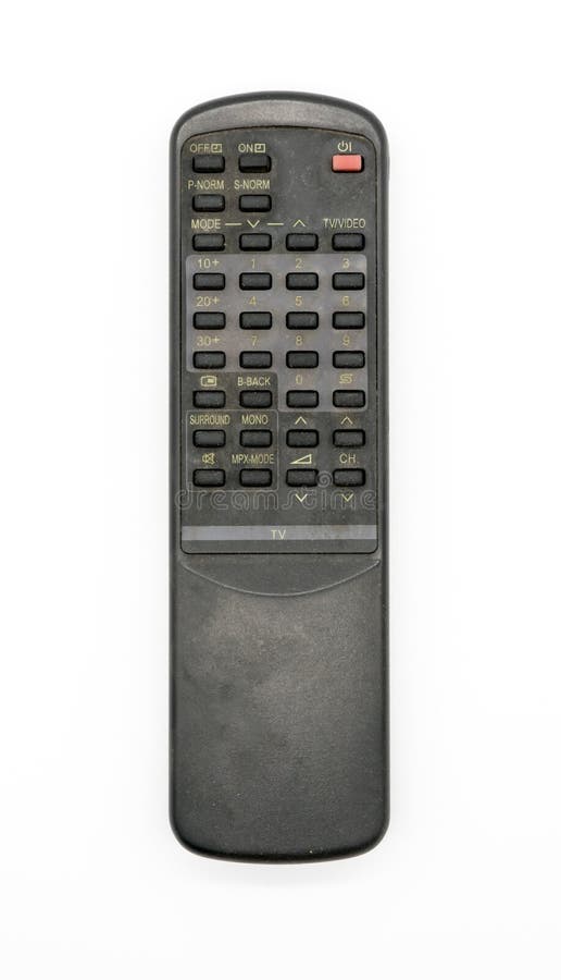 Universal remote control stock image. Image of plastic - 94820527