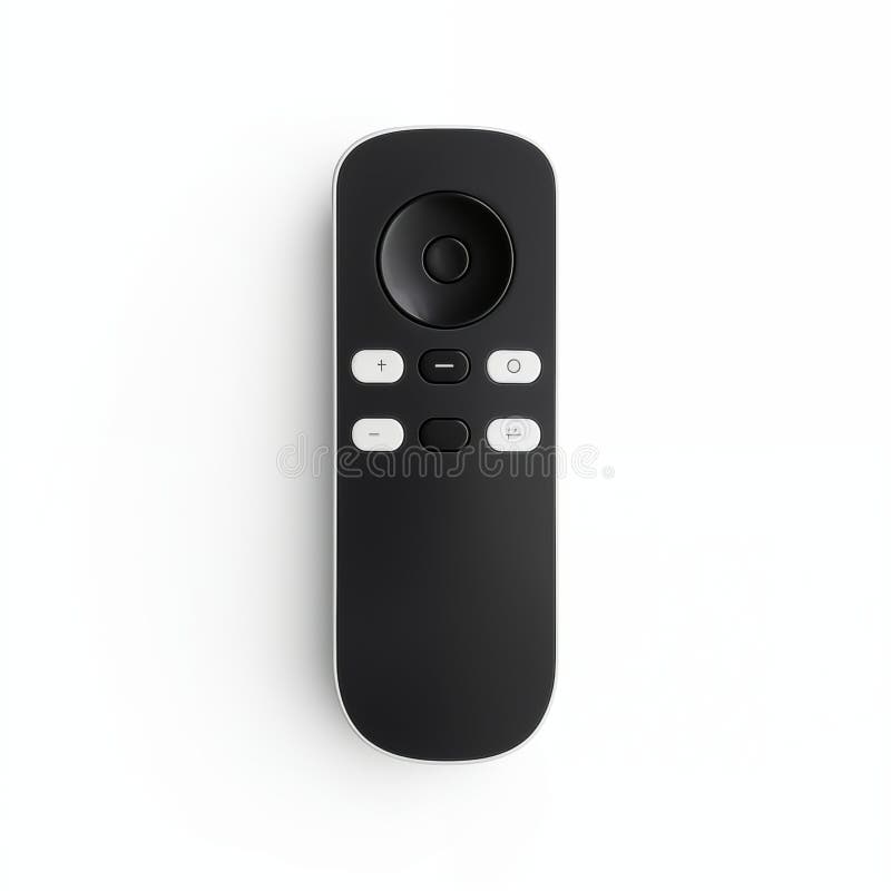 Universal Remote Control with Various Buttons and a Single Round Dial ...