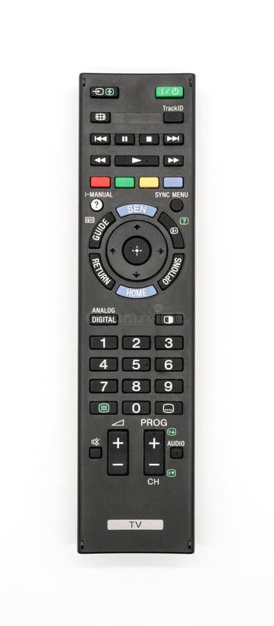 Universal remote control stock image. Image of plastic - 94820527