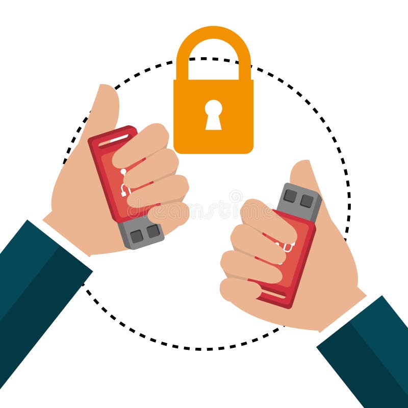 Universal Serial Bus stock illustration. Illustration of media - 63410946