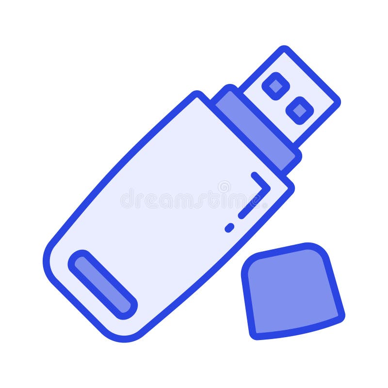 Universal Serial Bus, Modern Flat Icon of Usb, External Storage Device ...