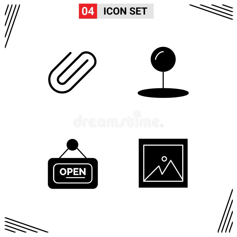 Attachment Sign. Attachment Round Isolated Ribbon Label Stock Vector ...