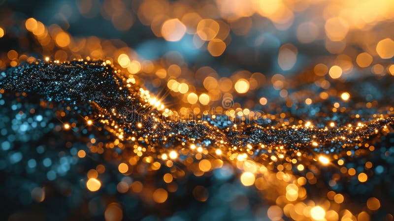 The Universal Starry Sky on Blurry Background Stock Illustration ...