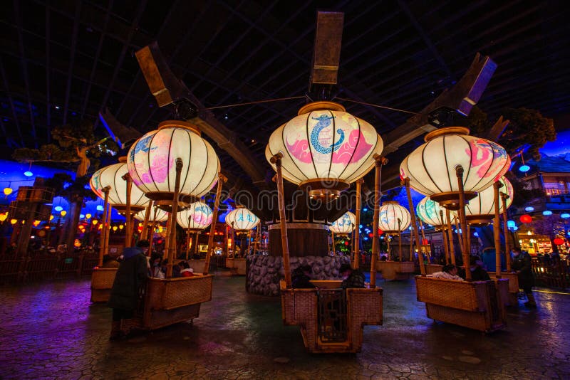 Universal Studio, Beijing, China Editorial Stock Image - Image of panda ...