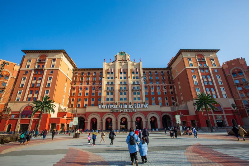 Universal Studio, Beijing, China Editorial Photography - Image of ...