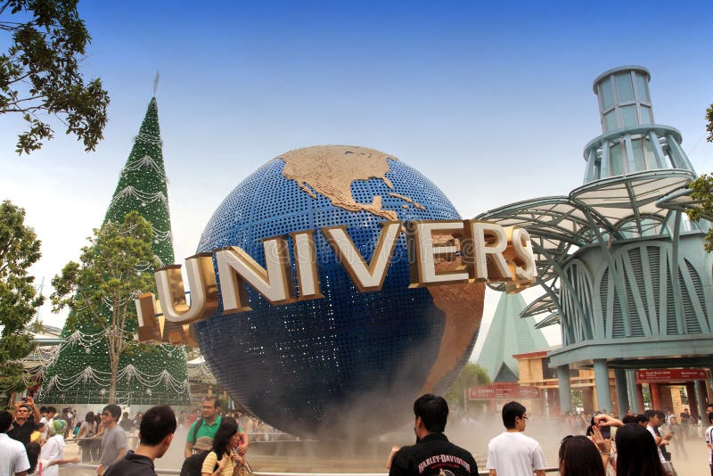 Universal Studio Singapore editorial stock image. Image of planet ...