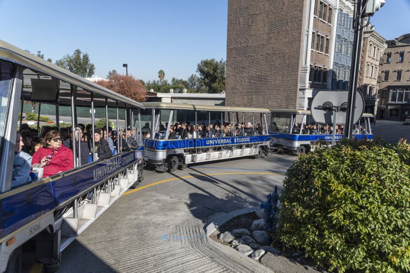 Universal studio tour editorial stock image. Image of angeles - 68385514