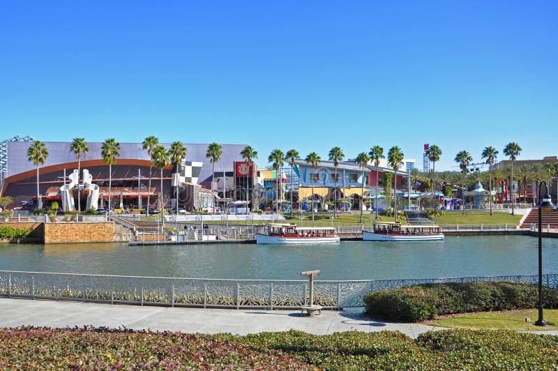 Universal Studios City Walk Orlando, Florida, USA Editorial Stock Image ...