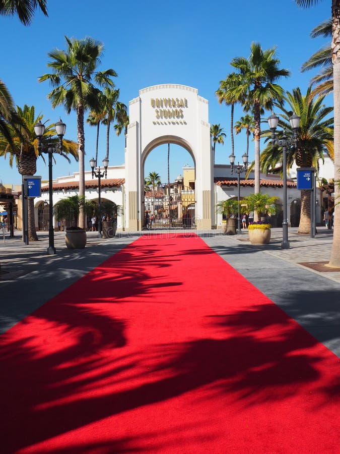 Universal Studios Entrance Gate In Hollywood Editorial Photo - Image of ...