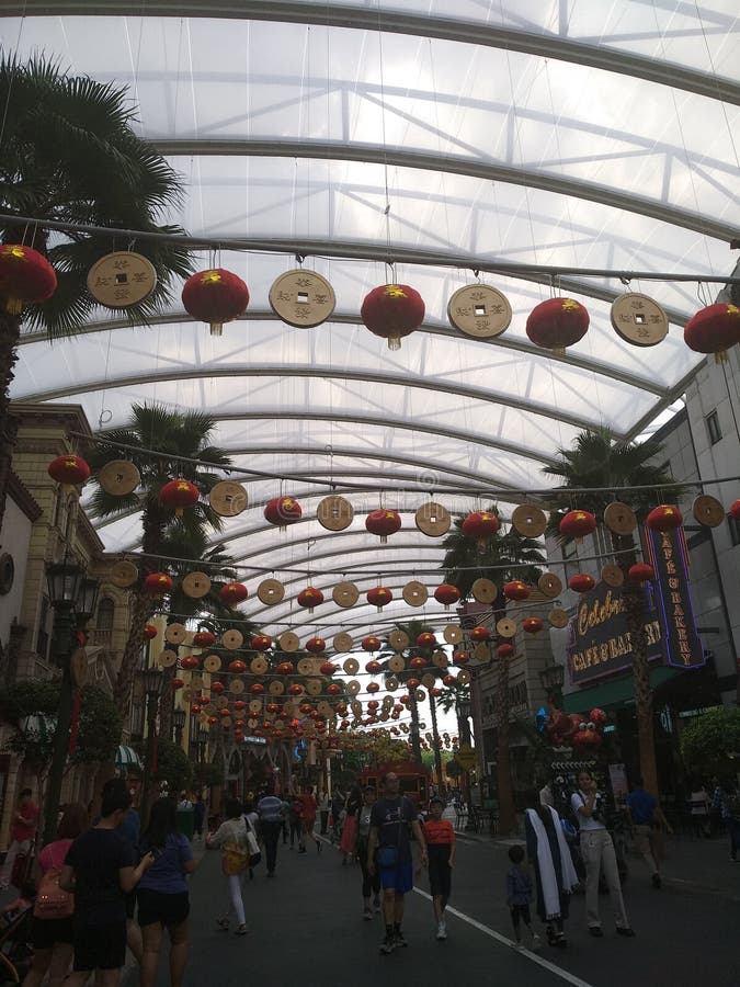 Universal Studios, Sentosa, Singapore Editorial Image - Image of ...