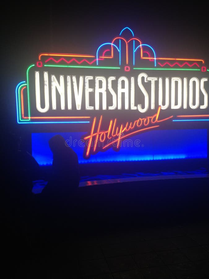 Universal Studios Sign editorial stock photo. Image of shot - 71940333