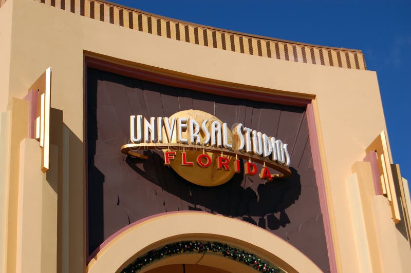 Universal Studios Entrance In Orlando, Florida Editorial Photo - Image ...