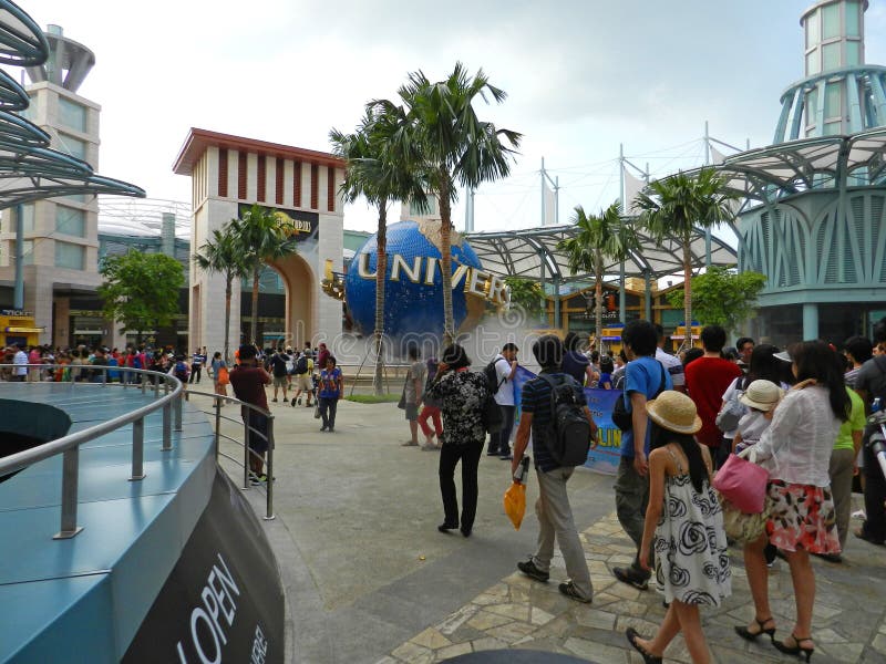 Universal Studios Singapore Theme Park in Sentosa, Singapore Editorial ...