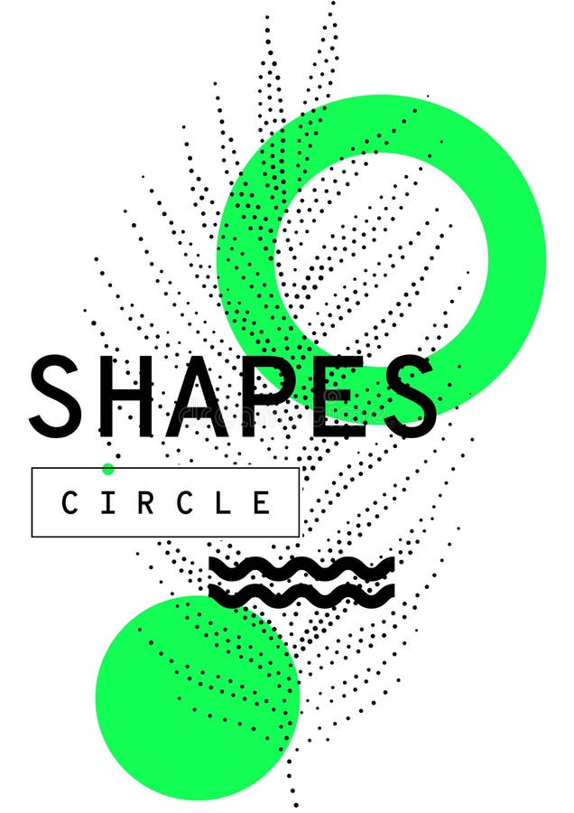 Universal Trend Poster Background with Bright Bold Geometric ...