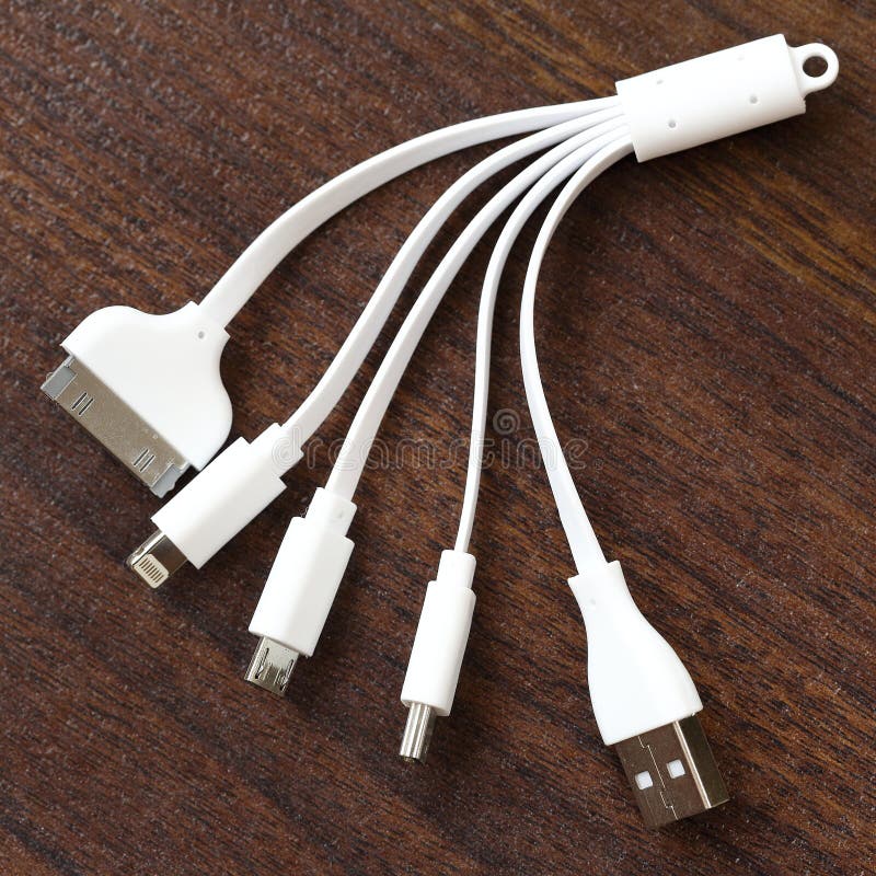 Universal-USB-Kabel stockbild. Bild von intelligent, bild - 63337587