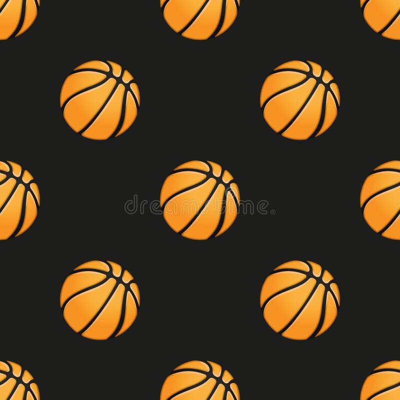 Universal Vector Basketball Seamless Patterns Stock Vector ...