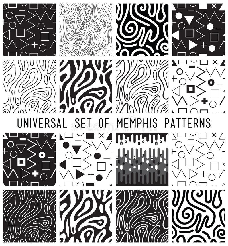Universal Vector Lineal Geometric Seamless Pattern Stock Vector ...