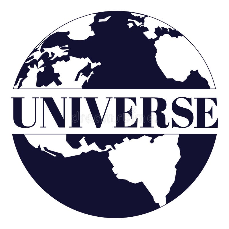 Universe Flat Vector Illustration Stock Vector - Illustration of black ...