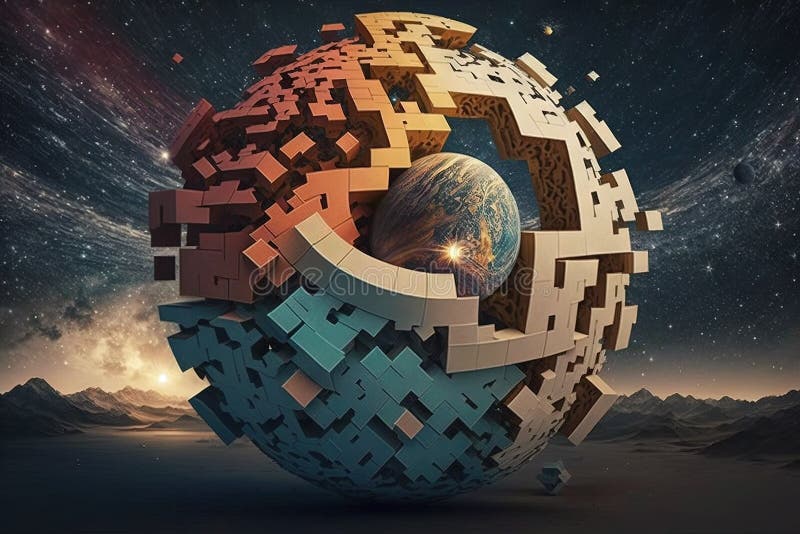 Universe Made Up of Constantly Changing, Interlocking Puzzles and ...