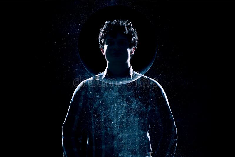 The Universe within . Mixed Media Stock Photo - Image of memory ...