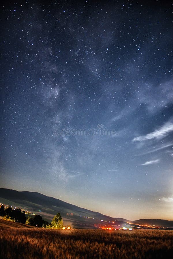 Infinity above us stock image. Image of mountain, space - 109626165