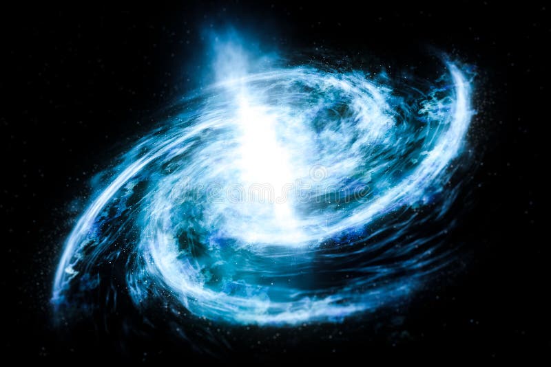 Universe Scene with Stars and Galaxies in Deep Space Showing the Beauty ...