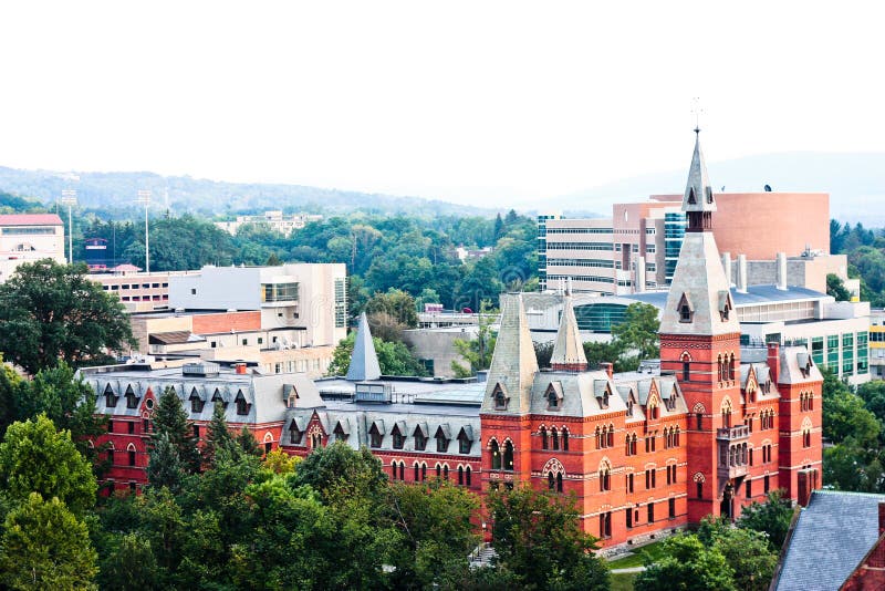 Capilla Sabia - Universidad Cornell Imagen de archivo - Imagen de ...