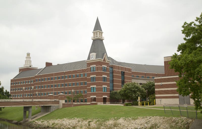Campus Universitario De Baylor Imagen de archivo - Imagen de aula ...
