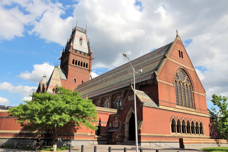 Arquitectura Del Campus De Harvard Foto de archivo - Imagen de norte ...