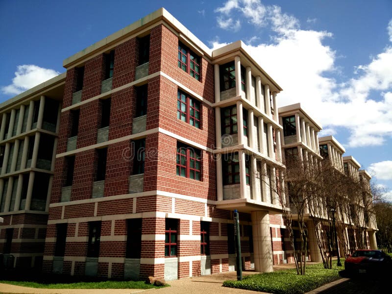 Universidad De Rice Houston, Tx Foto de archivo editorial - Imagen de ...